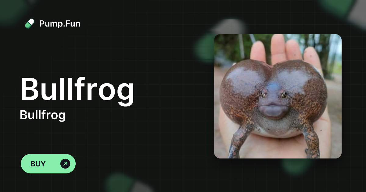 Bullfrog (Bullfrog) - Pump