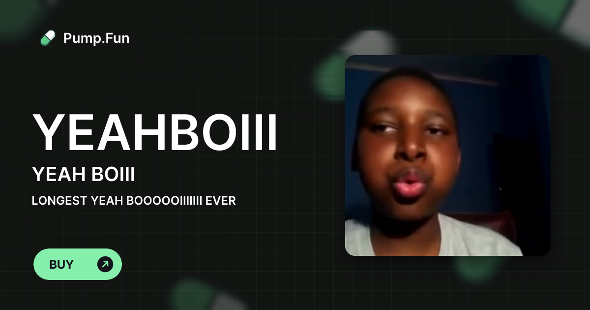 YEAH BOIII (YEAHBOIII) - Pump