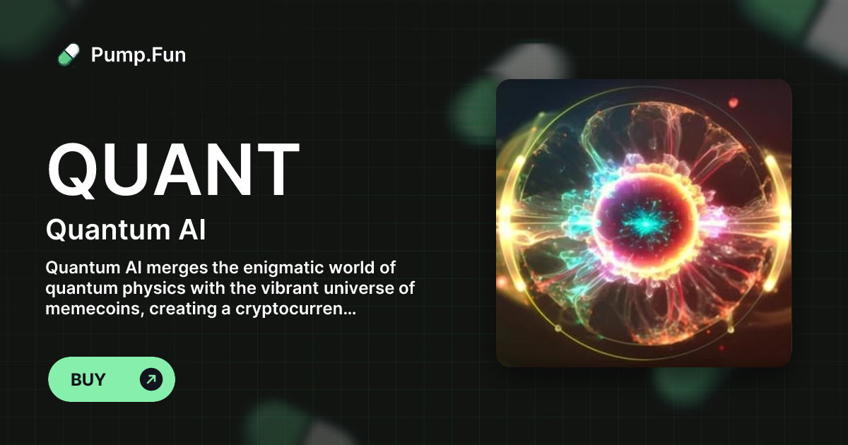 Quantum AI (QUANT) - Pump
