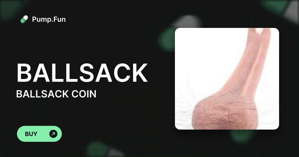 BALLSACK COIN (BALLSACK) - Pump