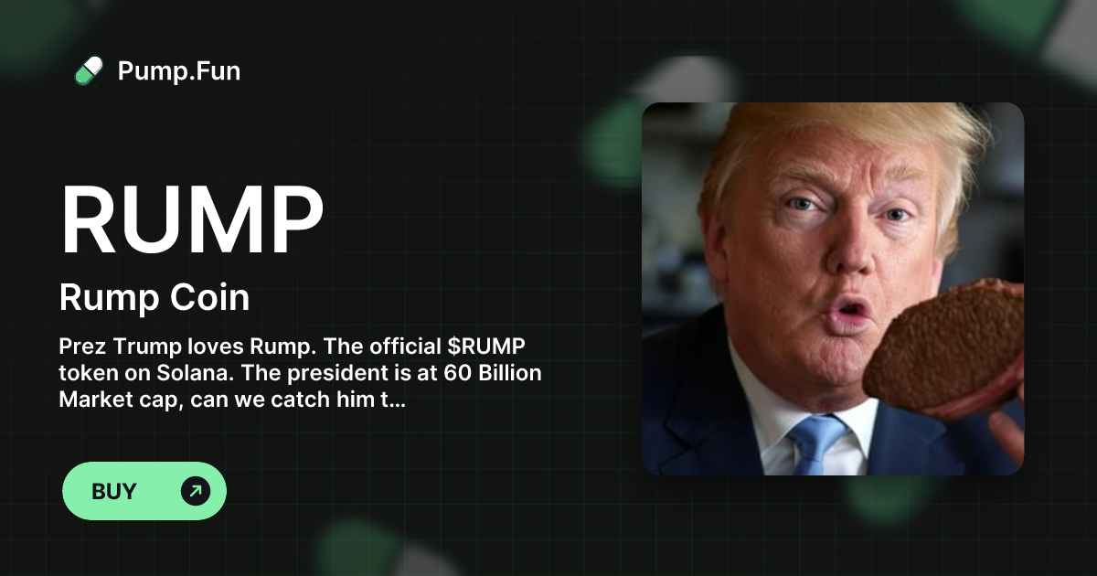 Rump Coin (RUMP) - Pump