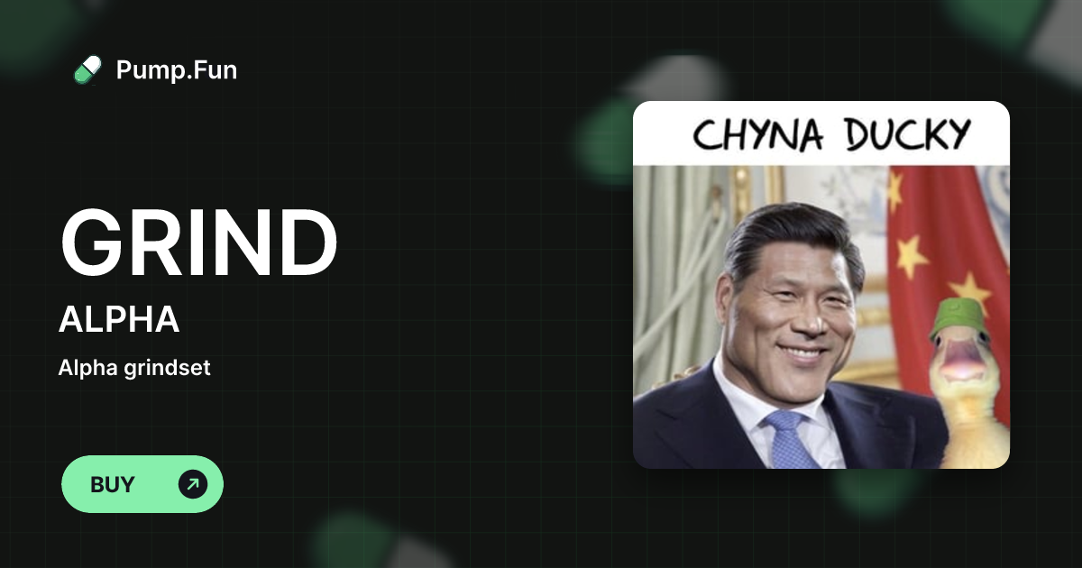 ALPHA (GRIND) - Pump