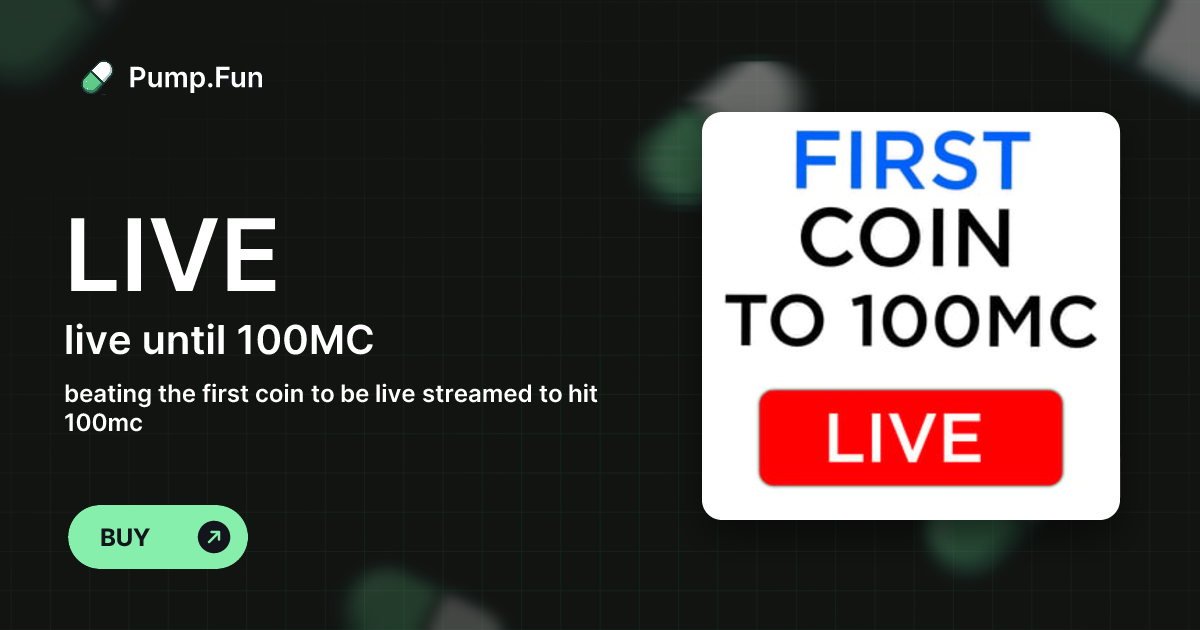 live until 100MC (LIVE) - Pump