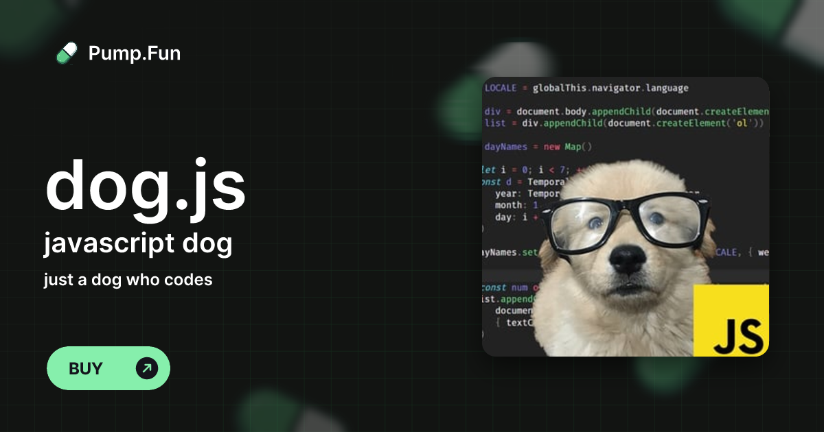 javascript dog (dog.js) - Pump