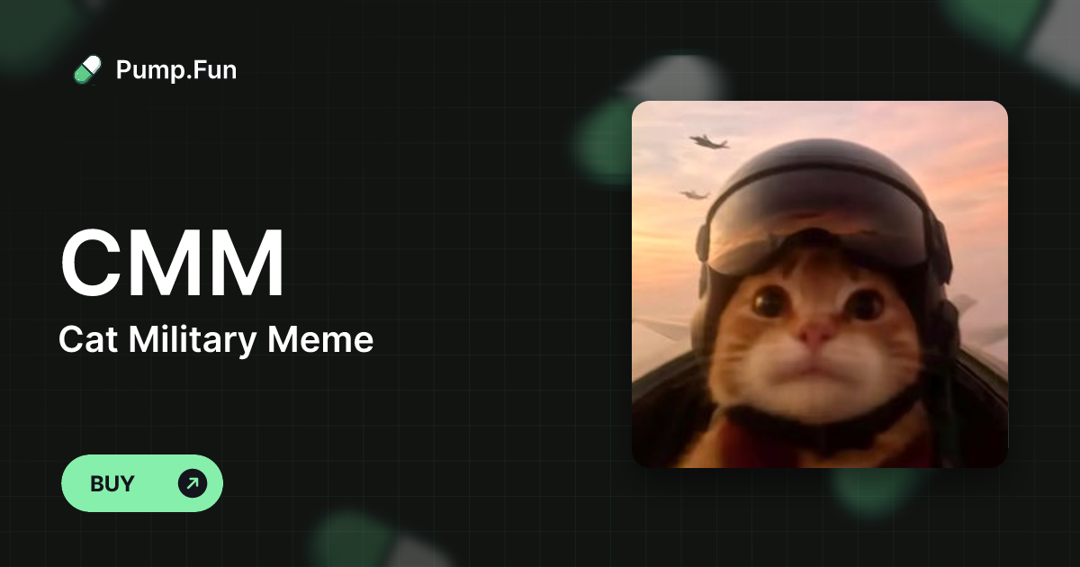Cat Military Meme (CMM) - Pump