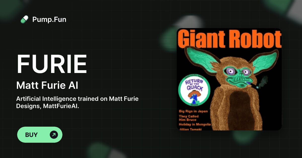 Matt Furie AI (FURIE) - Pump
