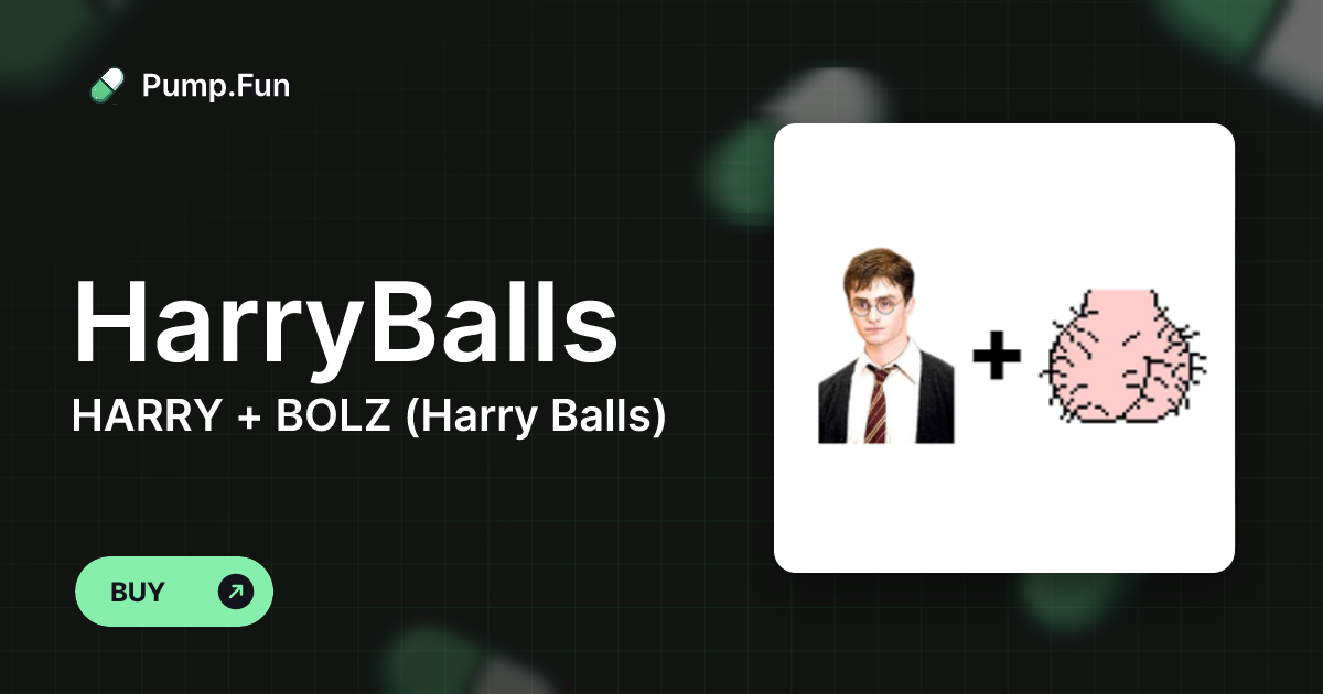 HARRY + BOLZ (Harry Balls) (HarryBalls) - Pump