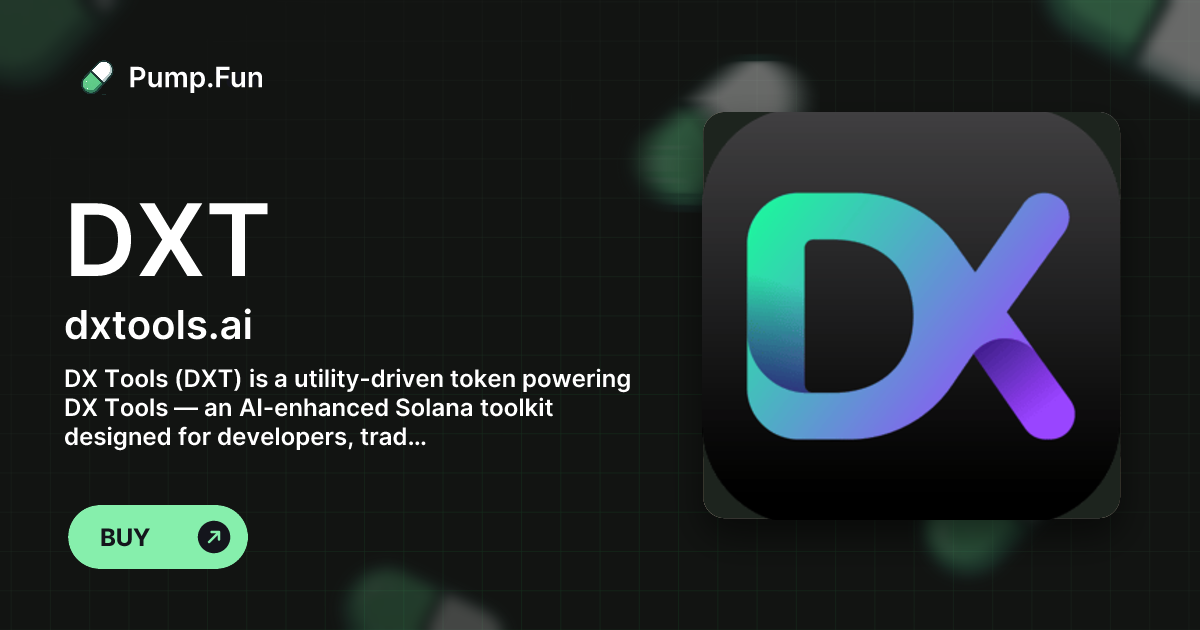 dxtools.ai (DXT) - Pump
