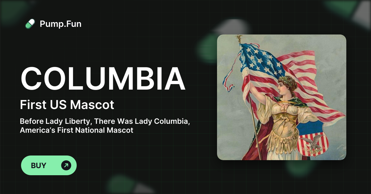 First US Mascot (COLUMBIA) - Pump