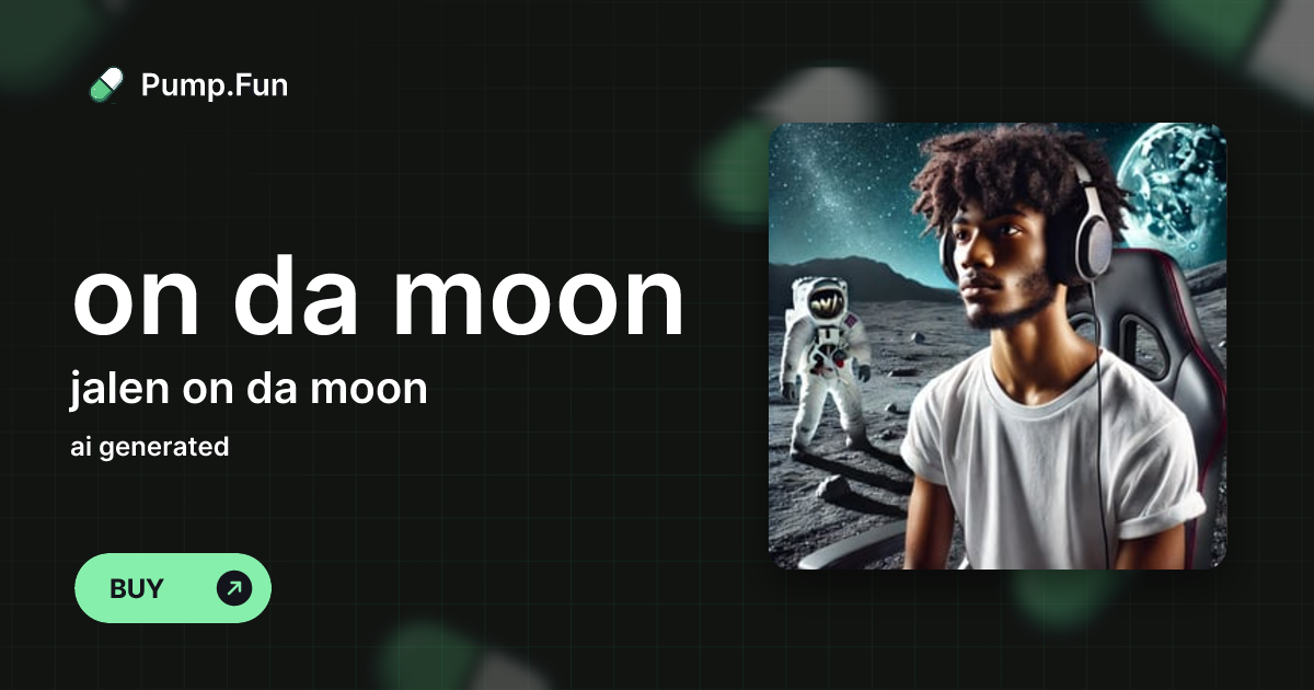 jalen on da moon (on da moon) - Pump