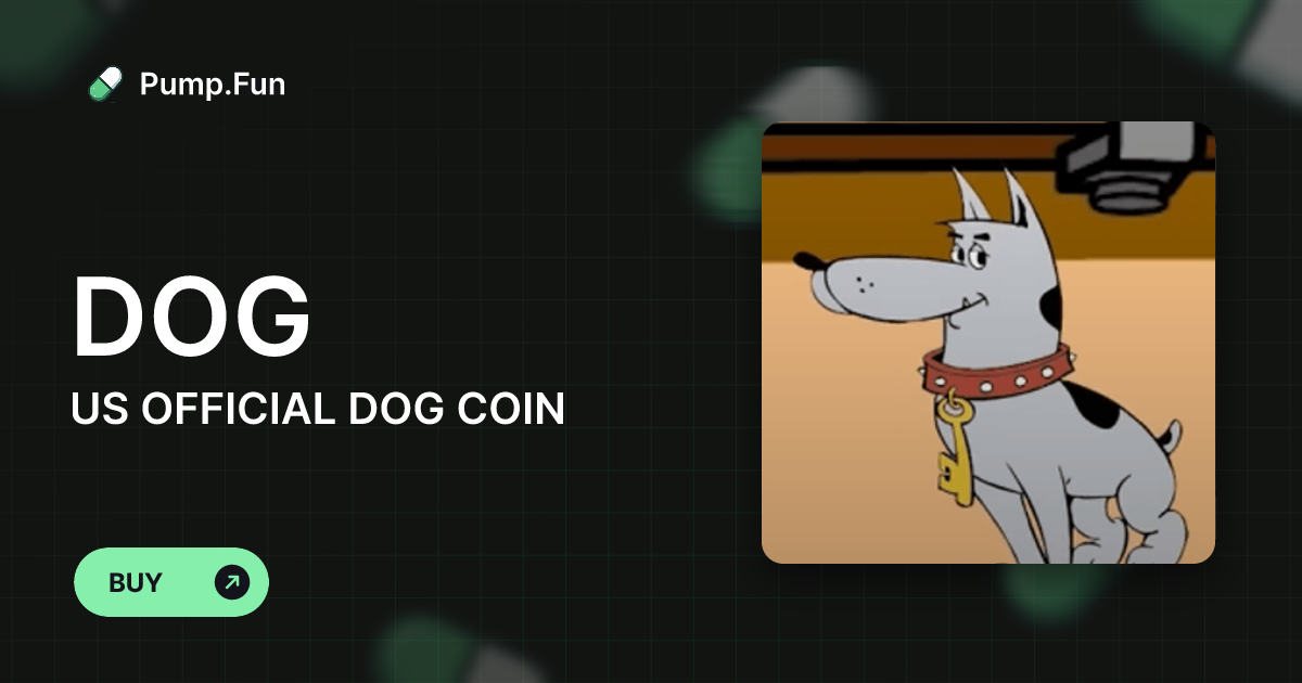 US OFFICIAL DOG COIN (DOG) - Pump