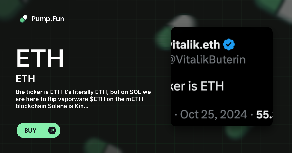 ETH (ETH) - Pump
