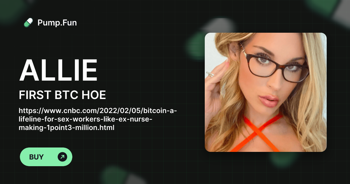 FIRST BTC HOE (ALLIE) - Pump