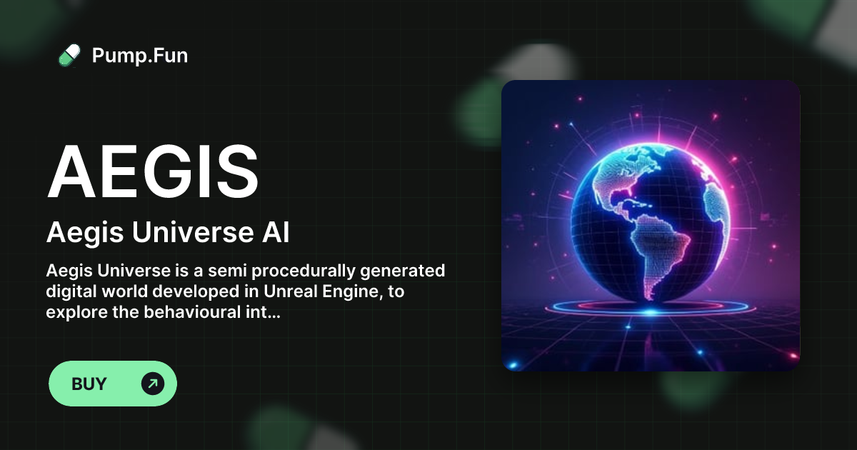 Aegis Universe AI (AEGIS) - Pump