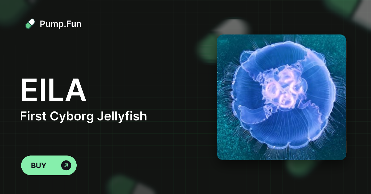 First Cyborg Jellyfish (EILA) - Pump