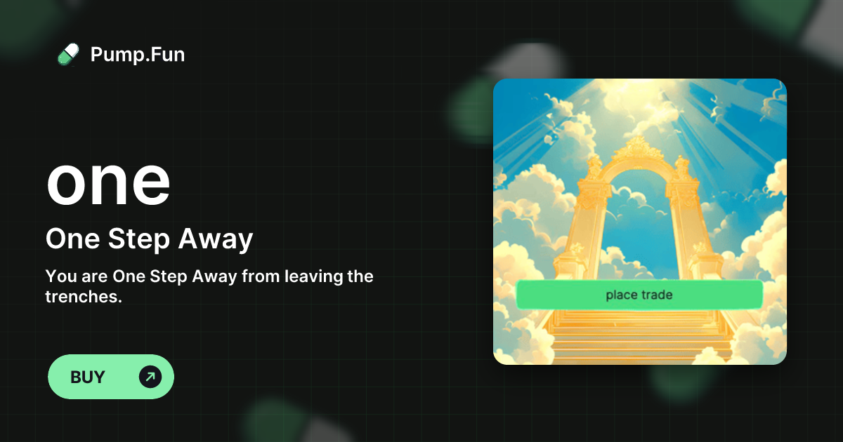 One Step Away (one) - Pump