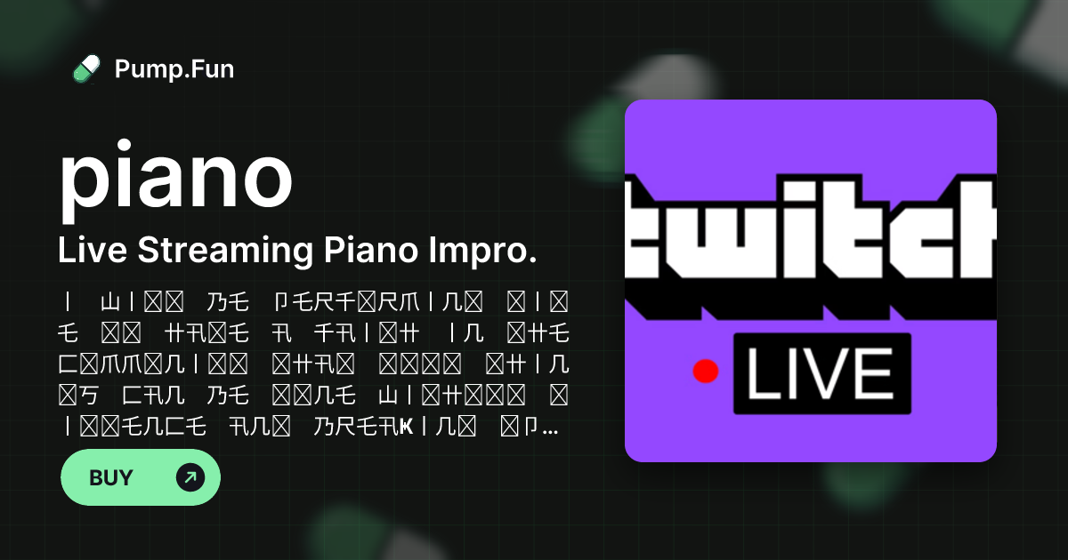 Live Streaming Piano Impro. (piano) - Pump