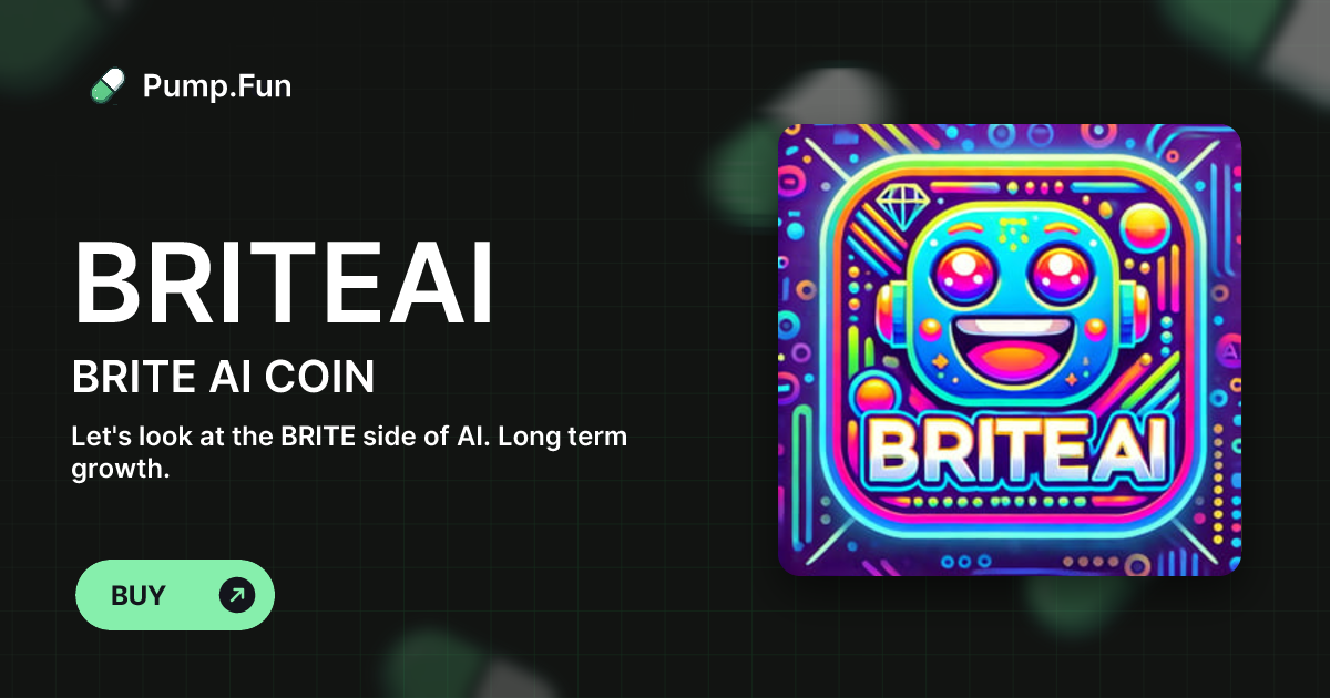 BRITE AI COIN (BRITEAI) - Pump