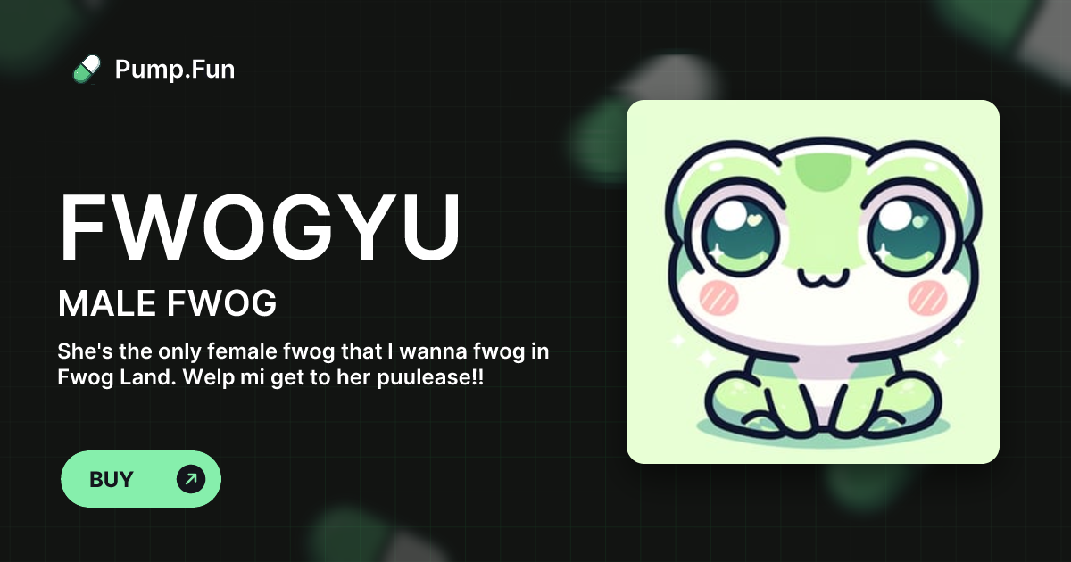 MALE FWOG (FWOGYU) - Pump