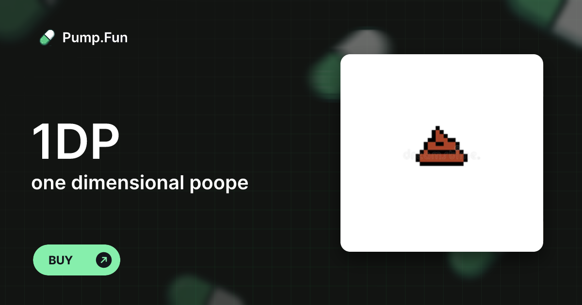 one dimensional poope (1DP) - Pump