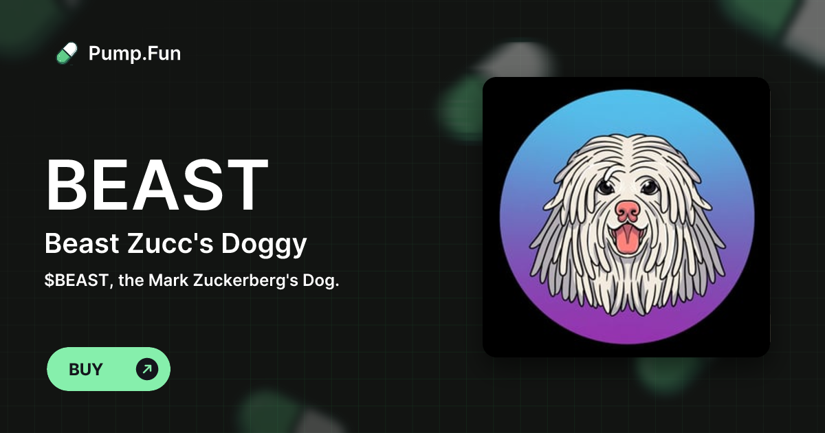 Beast Zucc's Doggy (BEAST) - Pump