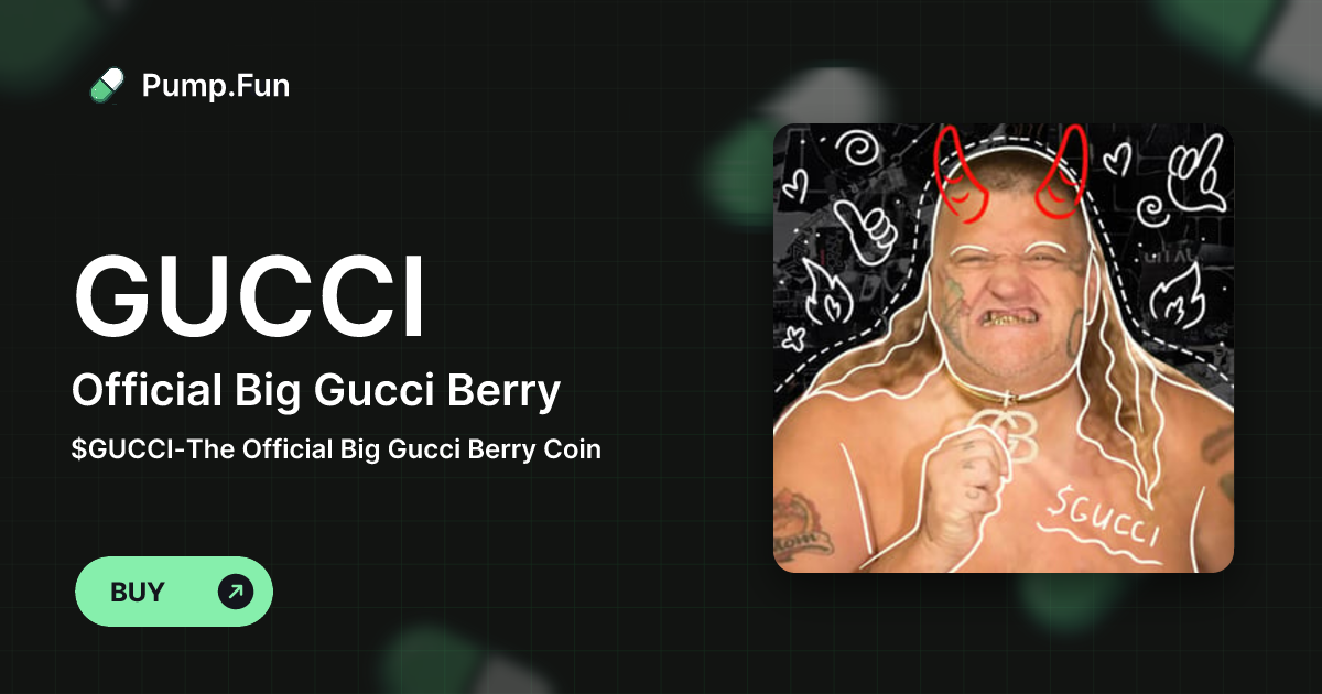 Official Big Gucci Berry (GUCCI) - Pump