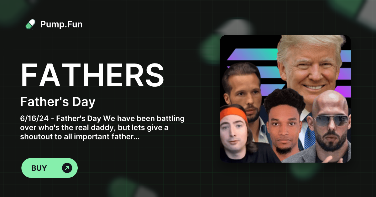 Father's Day (FATHERS) - Pump