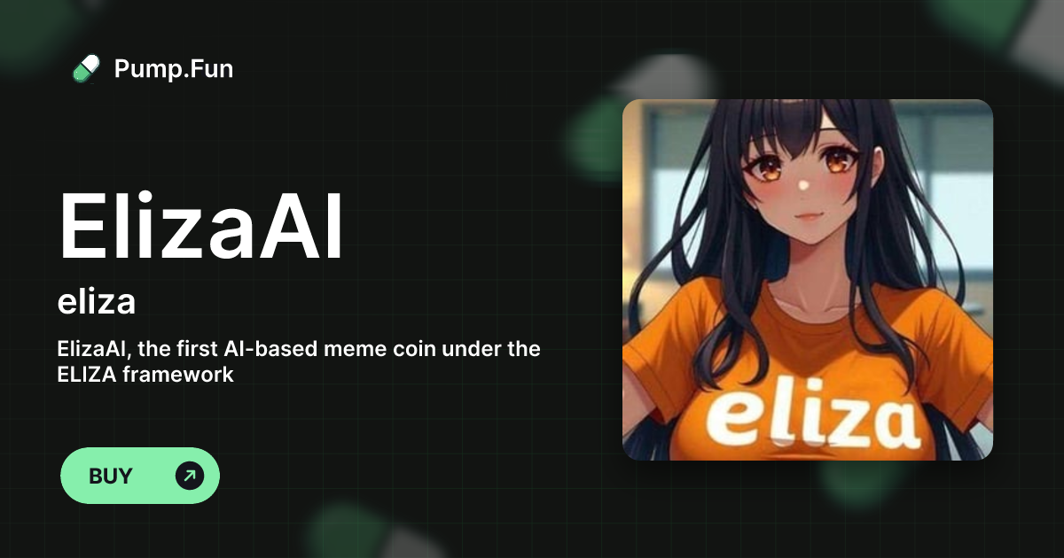 eliza (ElizaAI) - Pump