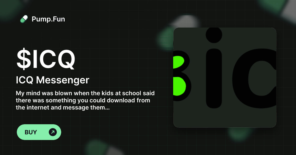 ICQ Messenger ($ICQ) - Pump