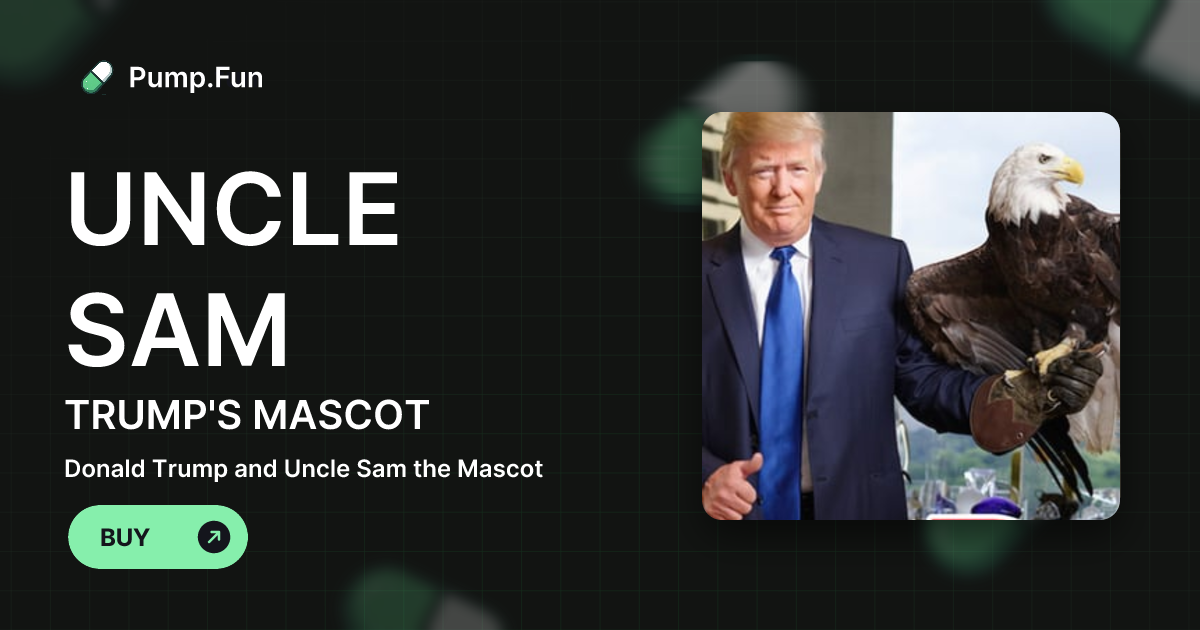 TRUMP'S MASCOT (UNCLE SAM) - Pump