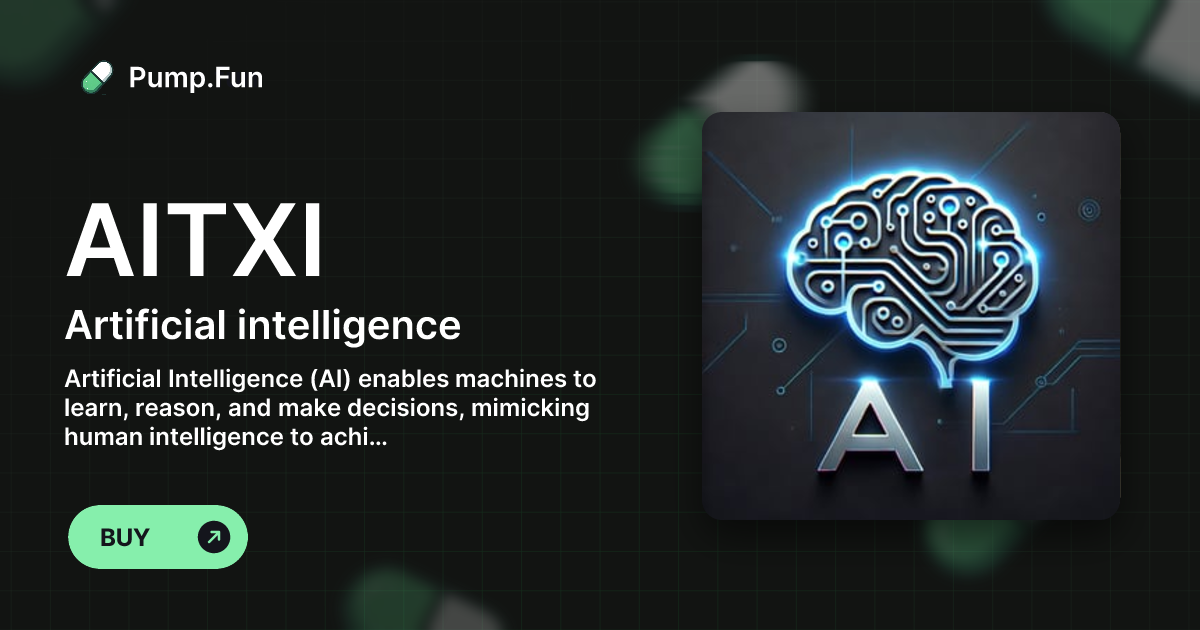 Artificial intelligence (AITXI) - Pump