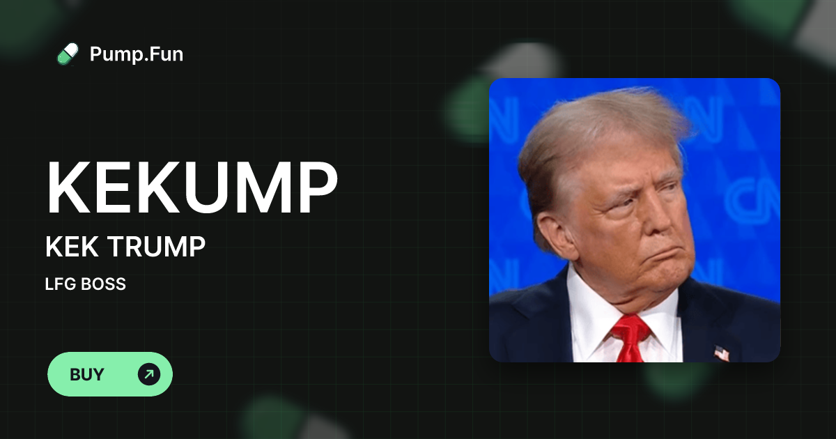 KEK TRUMP (KEKUMP) - Pump