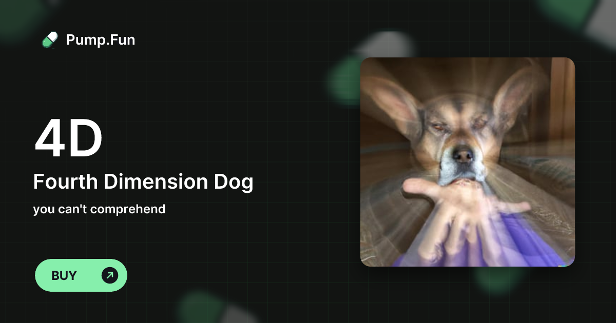 Fourth Dimension Dog (4D) - Pump