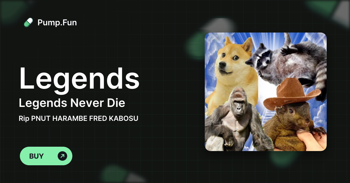 Legends Never Die (Legends) - Pump