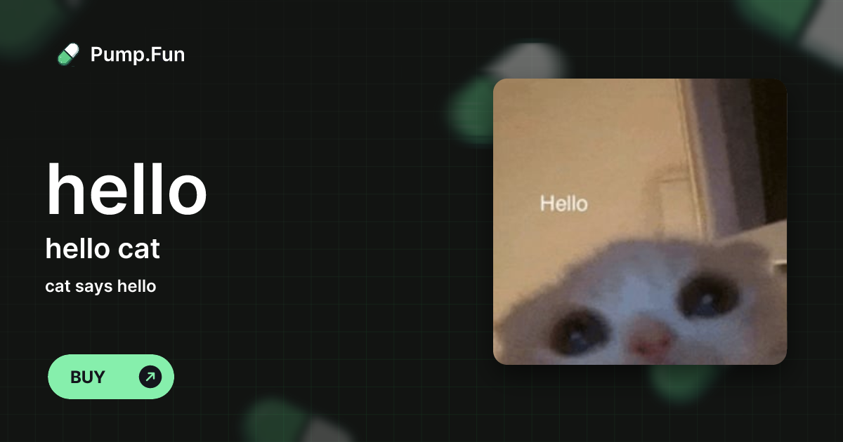 hello cat (hello) - Pump