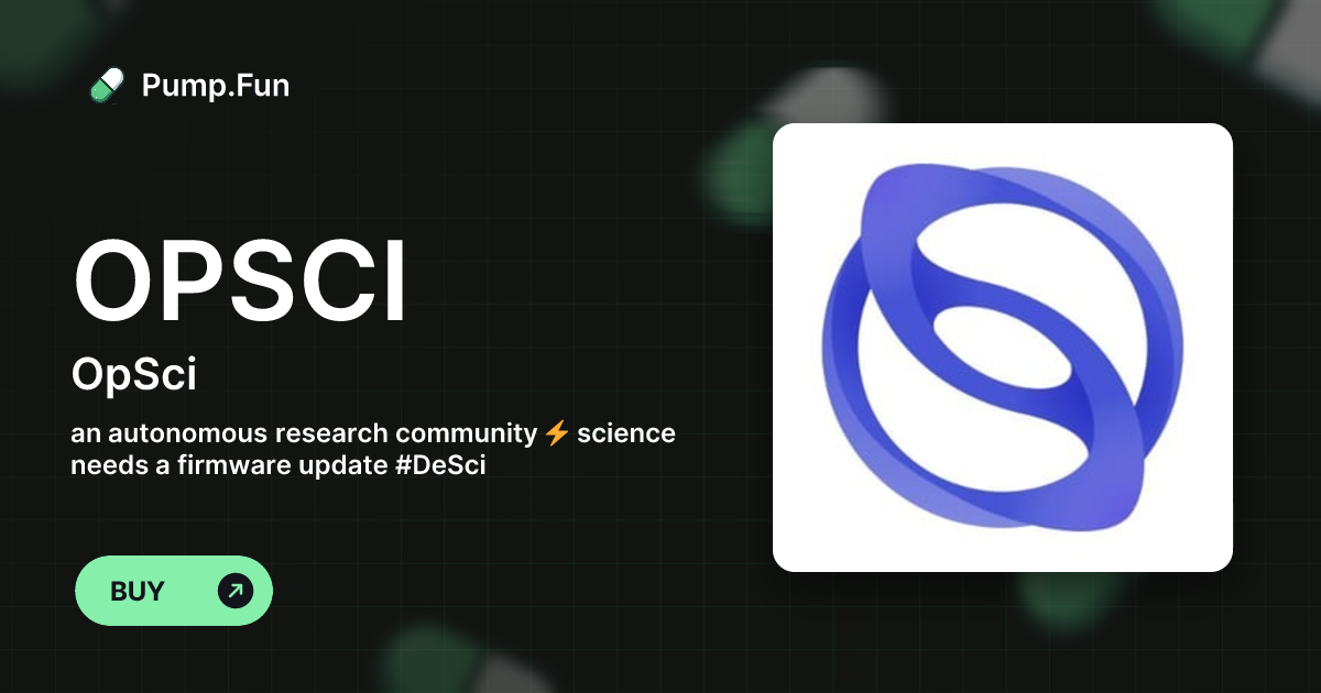 OpSci (OPSCI) - Pump