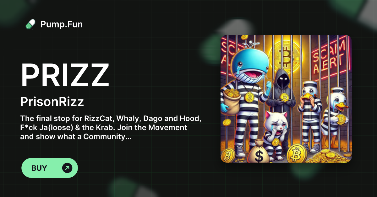 PrisonRizz (PRIZZ) - Pump