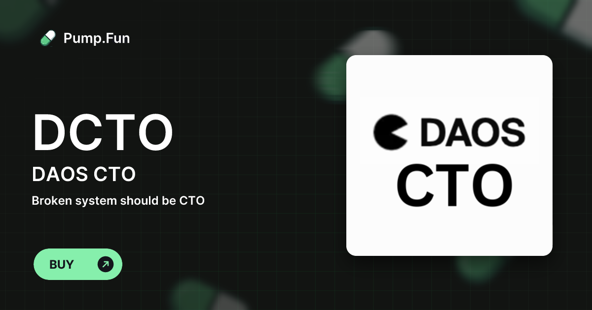 DAOS CTO (DCTO) - Pump