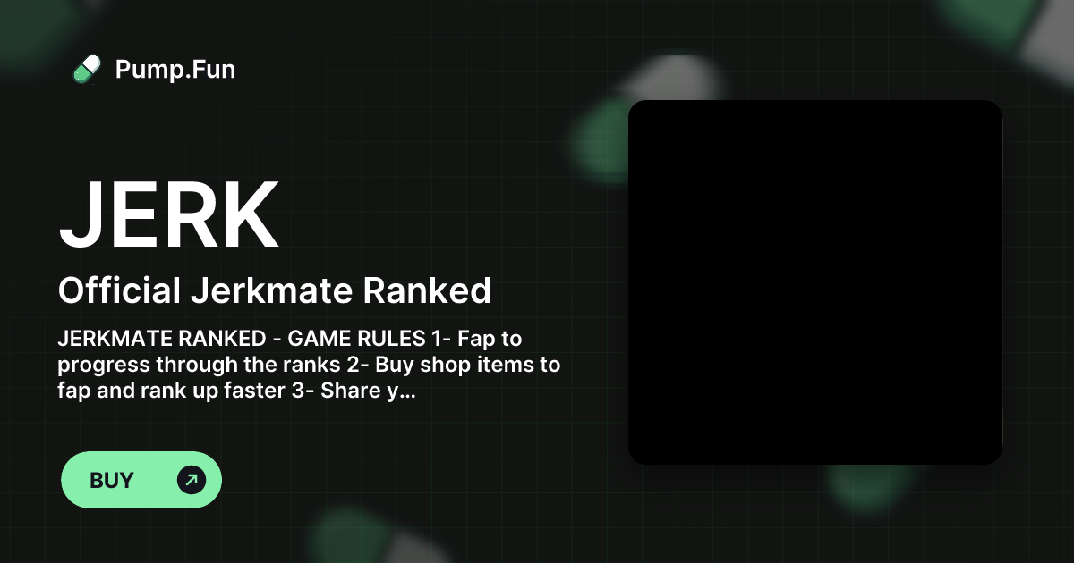 Official Jerkmate Ranked (JERK) - Pump