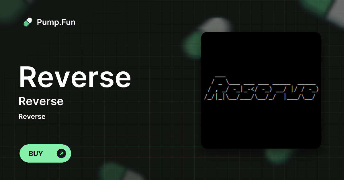 Reverse (Reverse) - Pump
