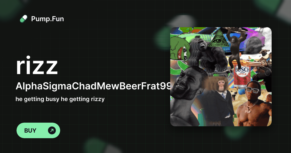 AlphaSigmaChadMewBeerFrat999inu (rizz) - Pump
