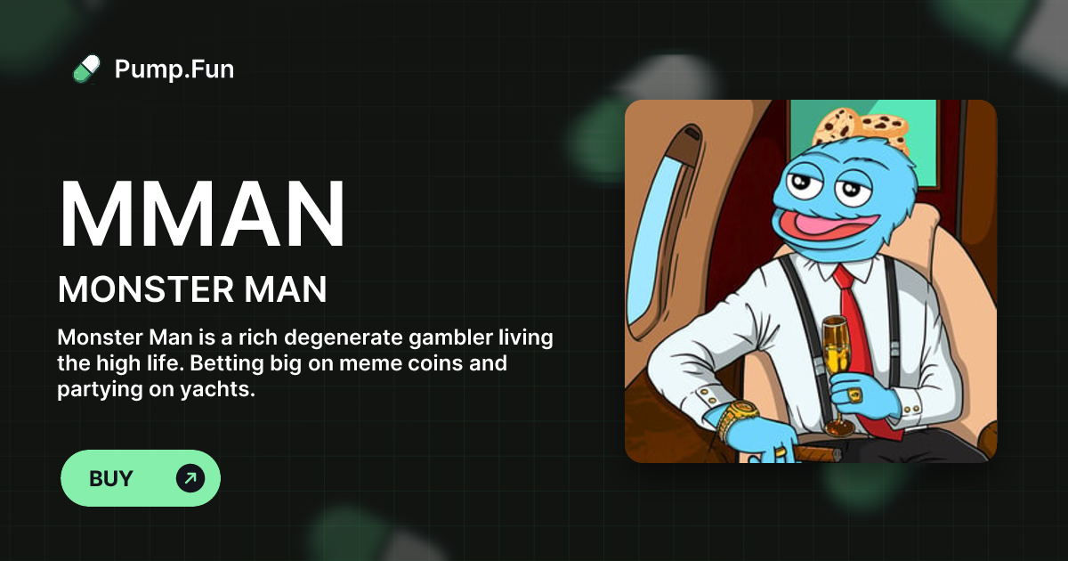 MONSTER MAN (MMAN) - Pump