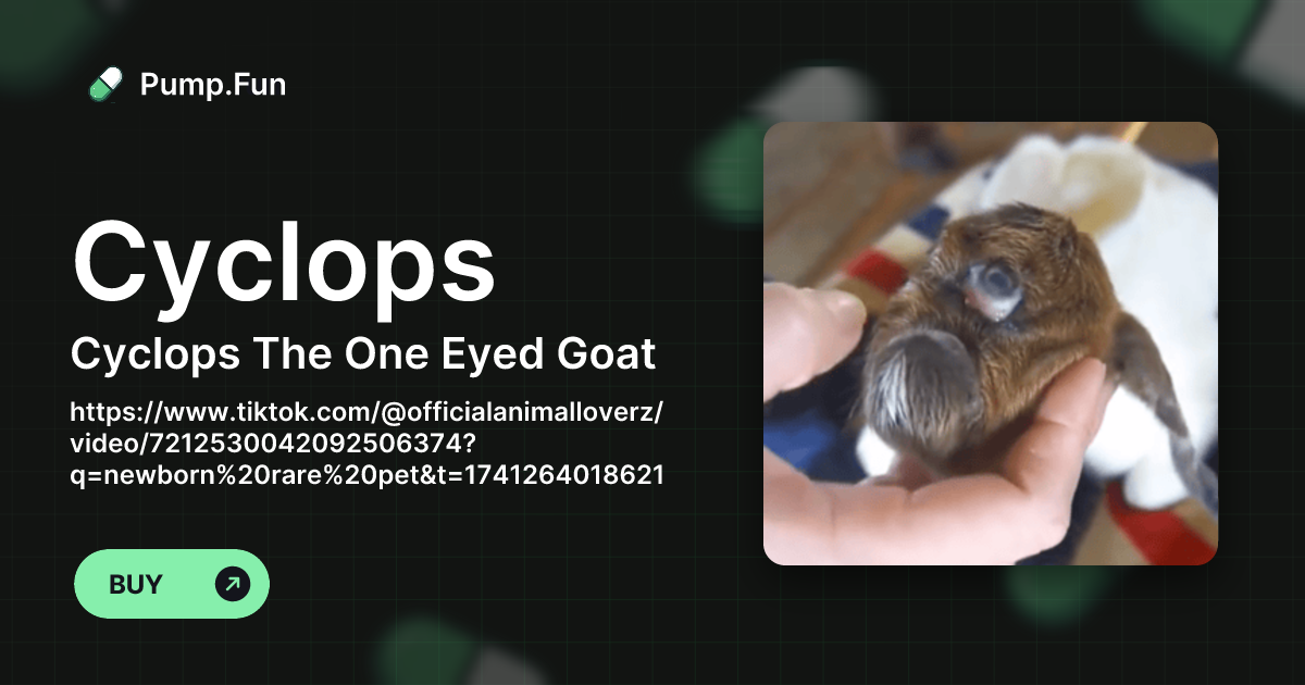 Cyclops The One Eyed Goat (Cyclops) - Pump