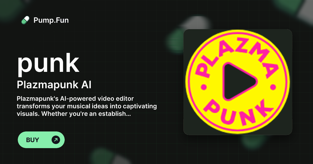 Plazmapunk AI (punk) - Pump