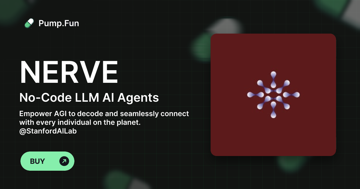 No-Code LLM AI Agents (NERVE) - Pump