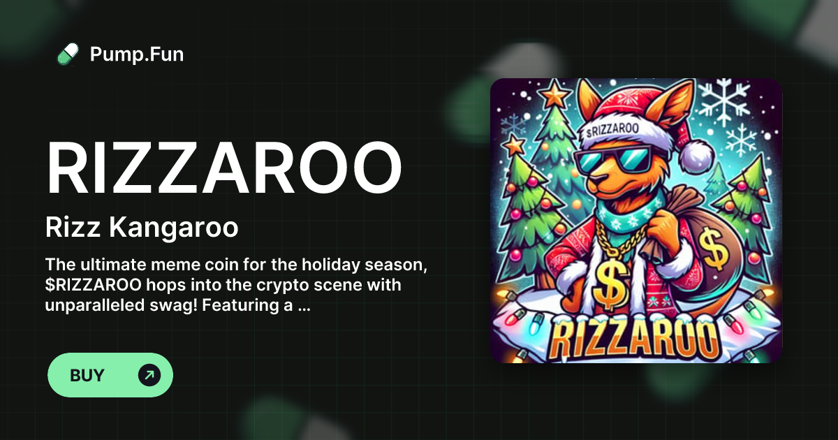 Rizz Kangaroo (RIZZAROO) - Pump