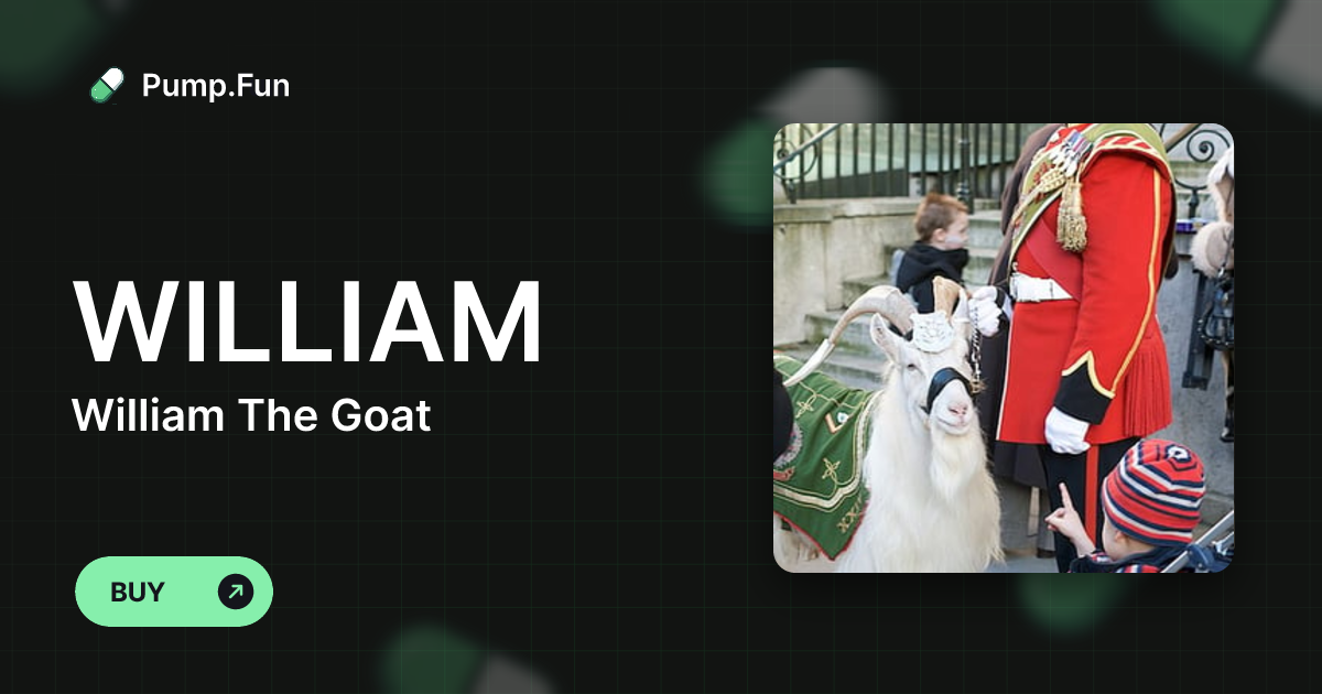 William The Goat (WILLIAM) - Pump