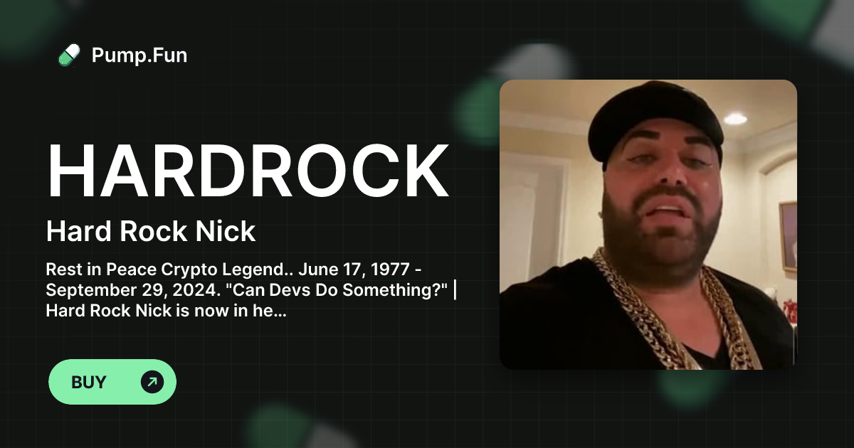 Hard Rock Nick (HARDROCK) - Pump