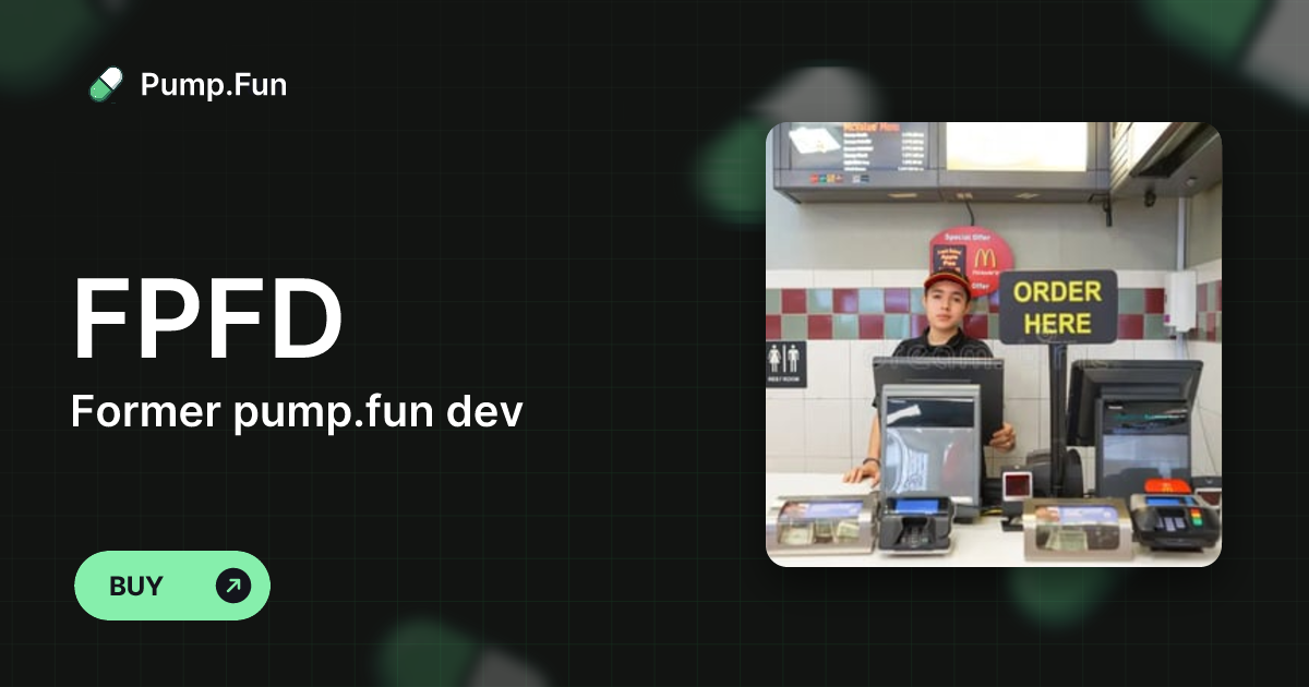 Former pump.fun dev (FPFD) - Pump