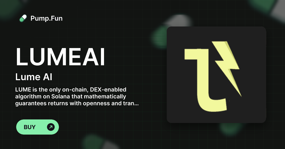 Lume AI (LUMEAI) - Pump